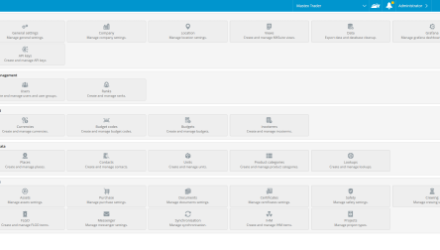 Administration | MXSuite documentation
